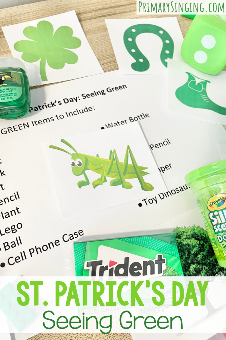 St. Patrick's Day: I'm Seeing Green! - Primary Singing