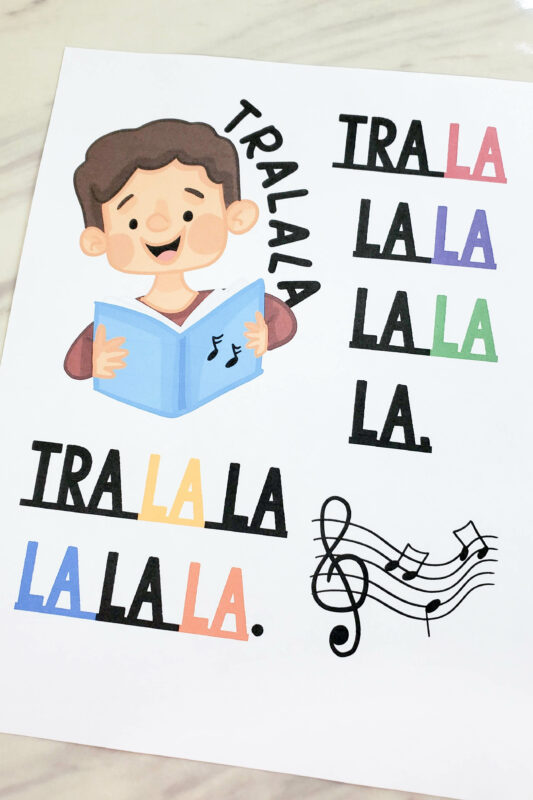 Shop: When We're Helping Flip Chart - Primary Singing