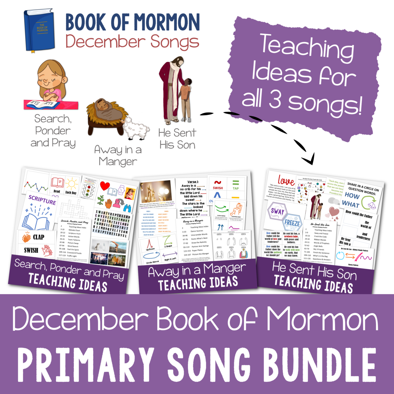 Shop: People in the Book of Mormon Cards - Primary Singing