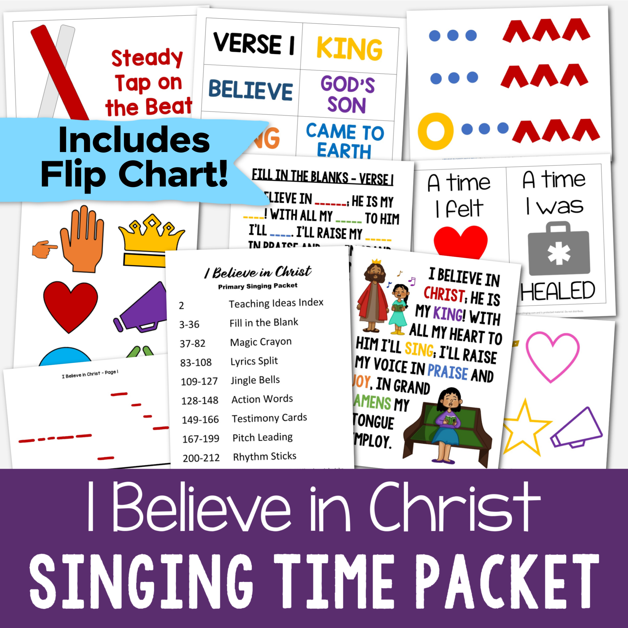 15 I Believe in Christ Singing Time Ideas - Primary Singing