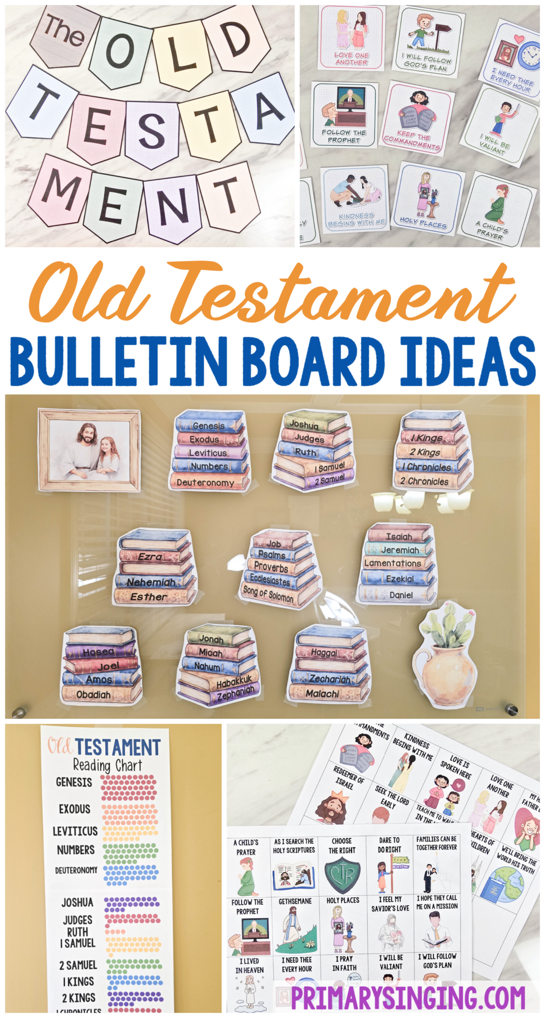 Old Testament Bulletin Board Ideas - Primary Singing